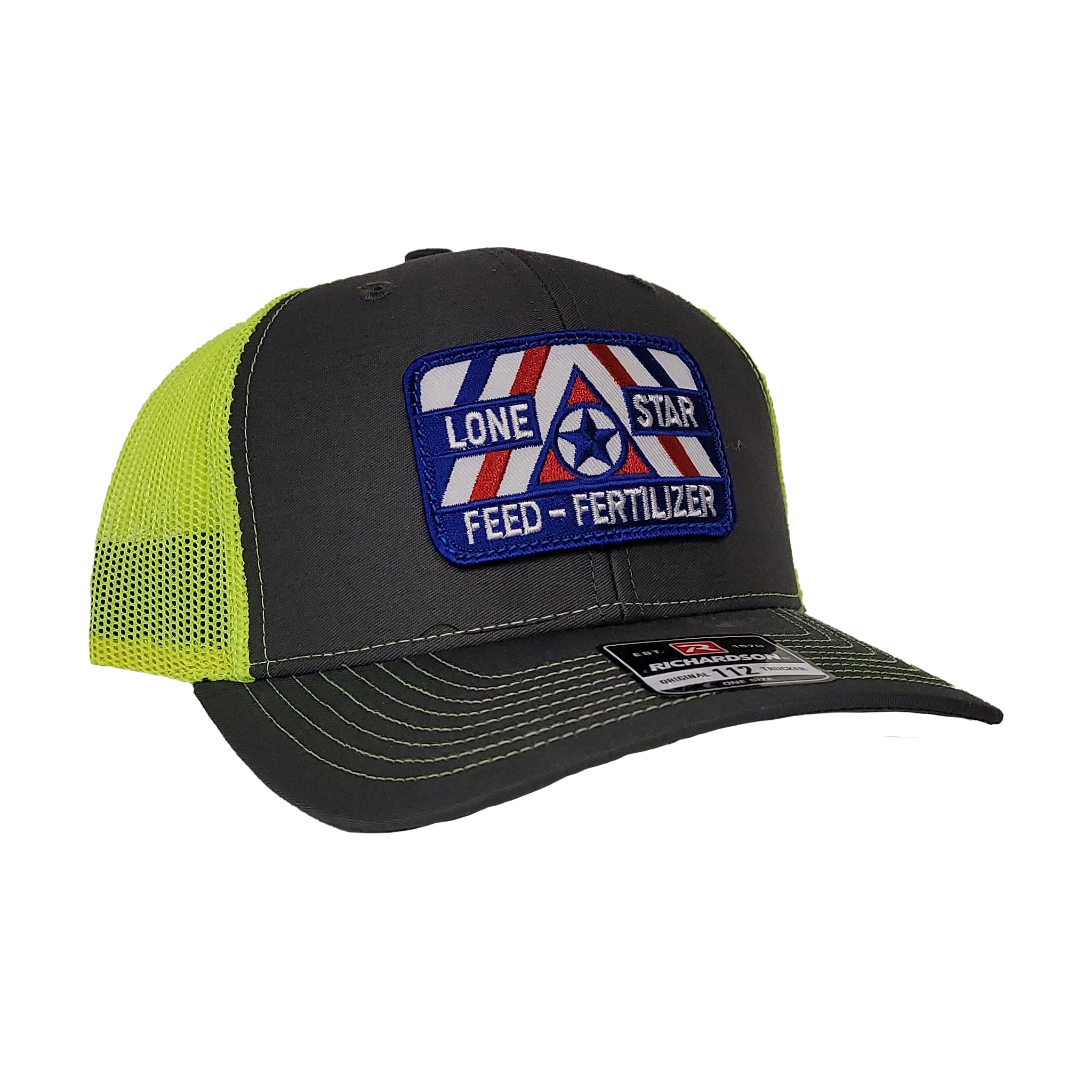 Charcoal/Neon Yellow – Lone Star Feed Apparel